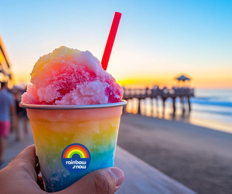 What is a Rainbow Snow "Com-Bow?"